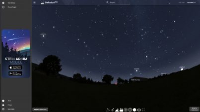 Stellarium (Web) - steyvel.com